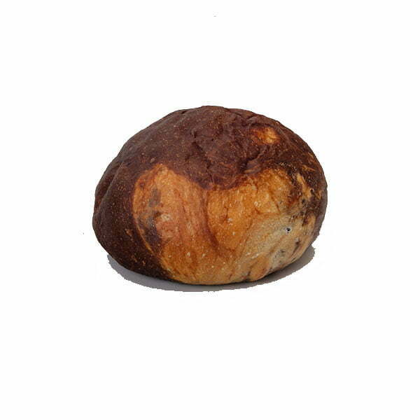 Marble Rye Burger Bun 4" - 10 per pack - MelroseBaking